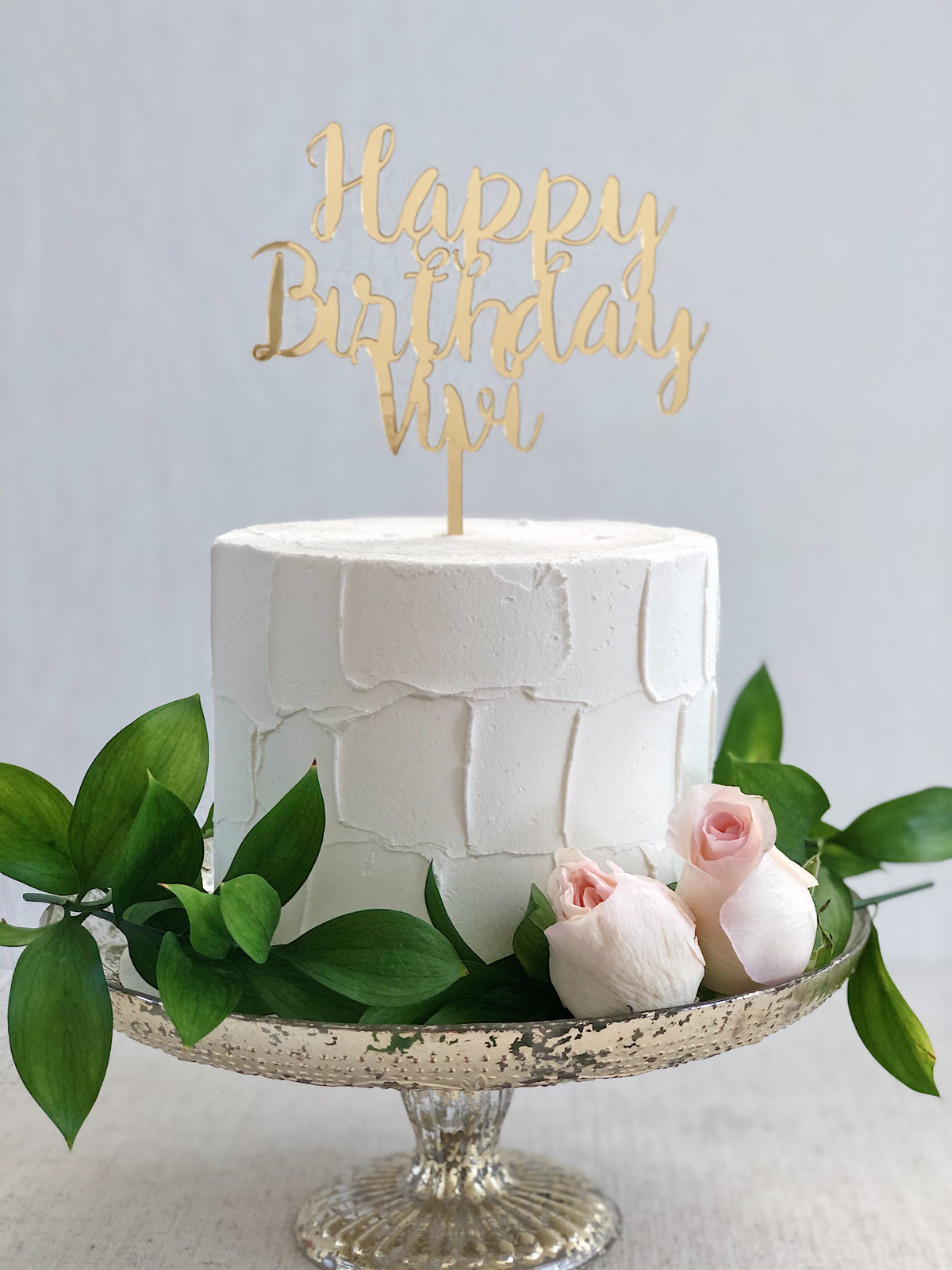 Custom Acrylic Cake Topper – Love Paper Creations